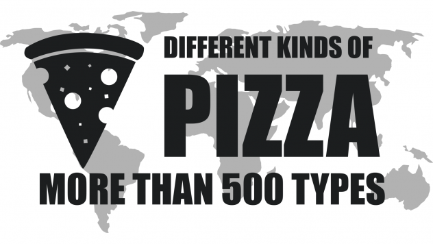 Different types of Pizza and toppings | World's largest List